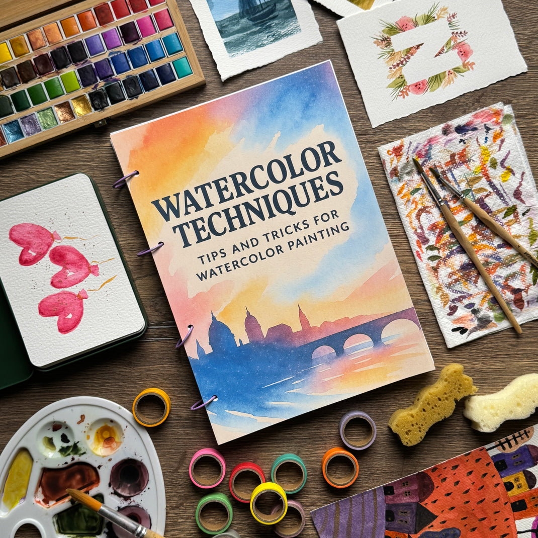 1.000+ Free Watercolor Techniques – Study Watercolor Techniques