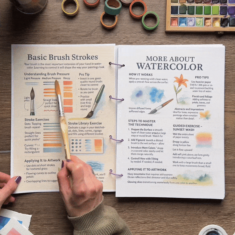 1.000+ Free Watercolor Techniques – Study Watercolor Techniques